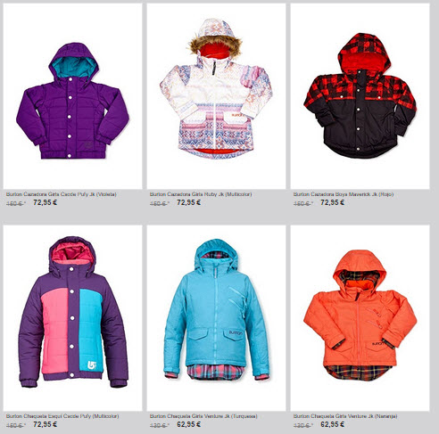 Burton Outlet: ropa de snowboard al -70%